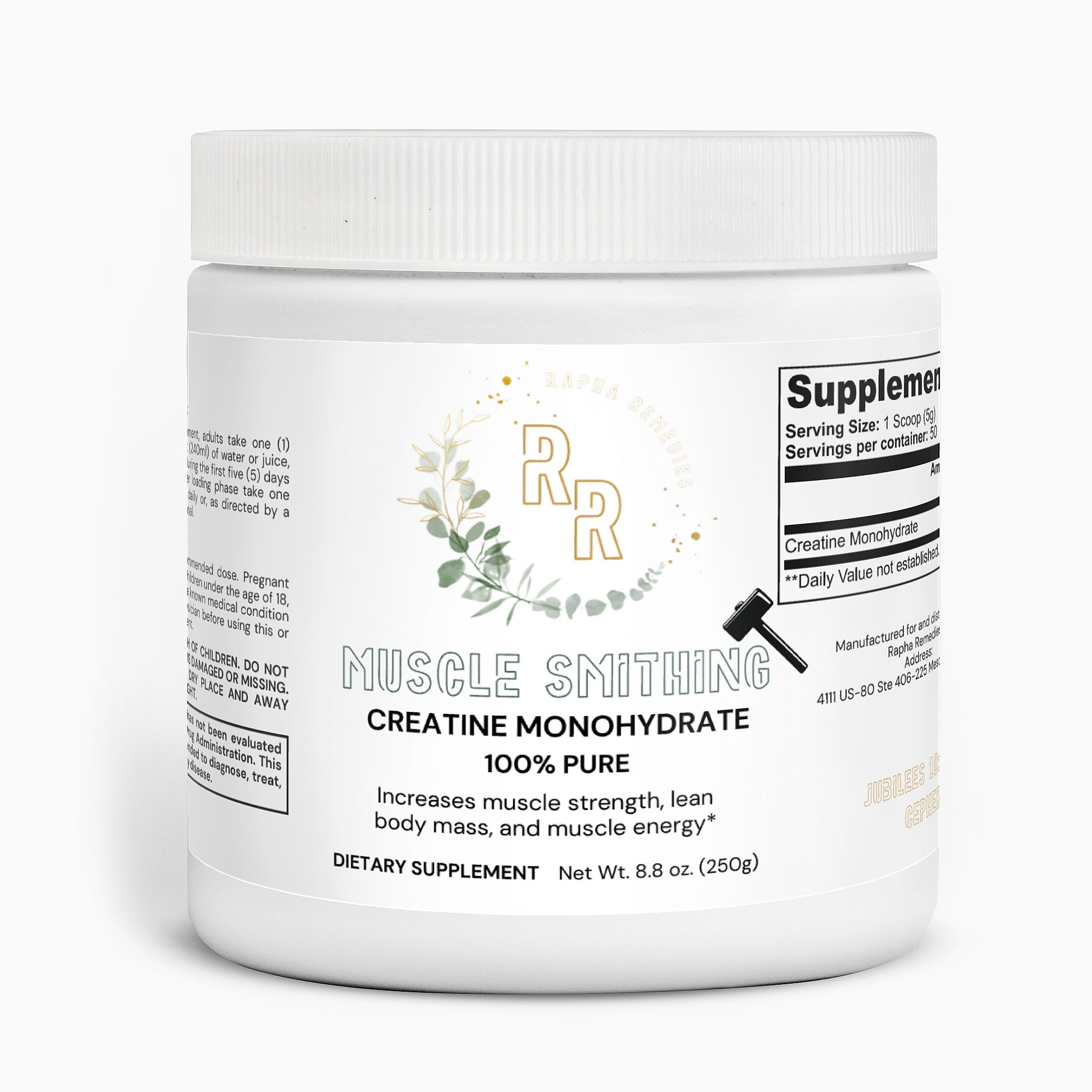 Creatine Monohydrate – Rapha Remedies